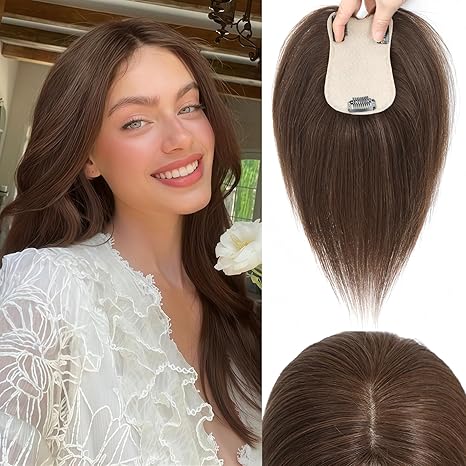 100% Human Hair Topper